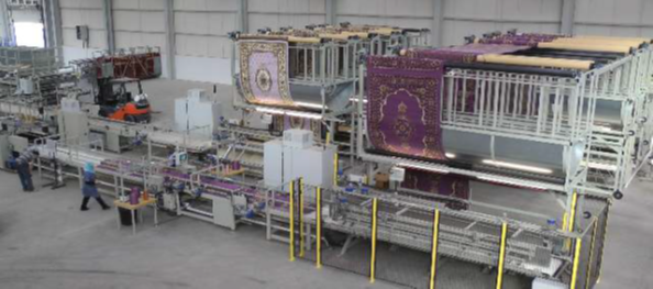 A.T.E. OFFERS COMPLETE SOLUTIONS IN CARPET MANUFACTURING TECHNOLOGY